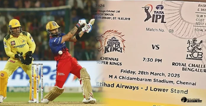 How to Buy Tickets for RCB vs CSK for IPL 2025 Match 52?