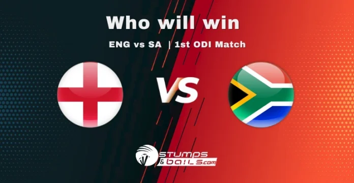 Who will win Today's ENG vs SA 1st ODI Match?